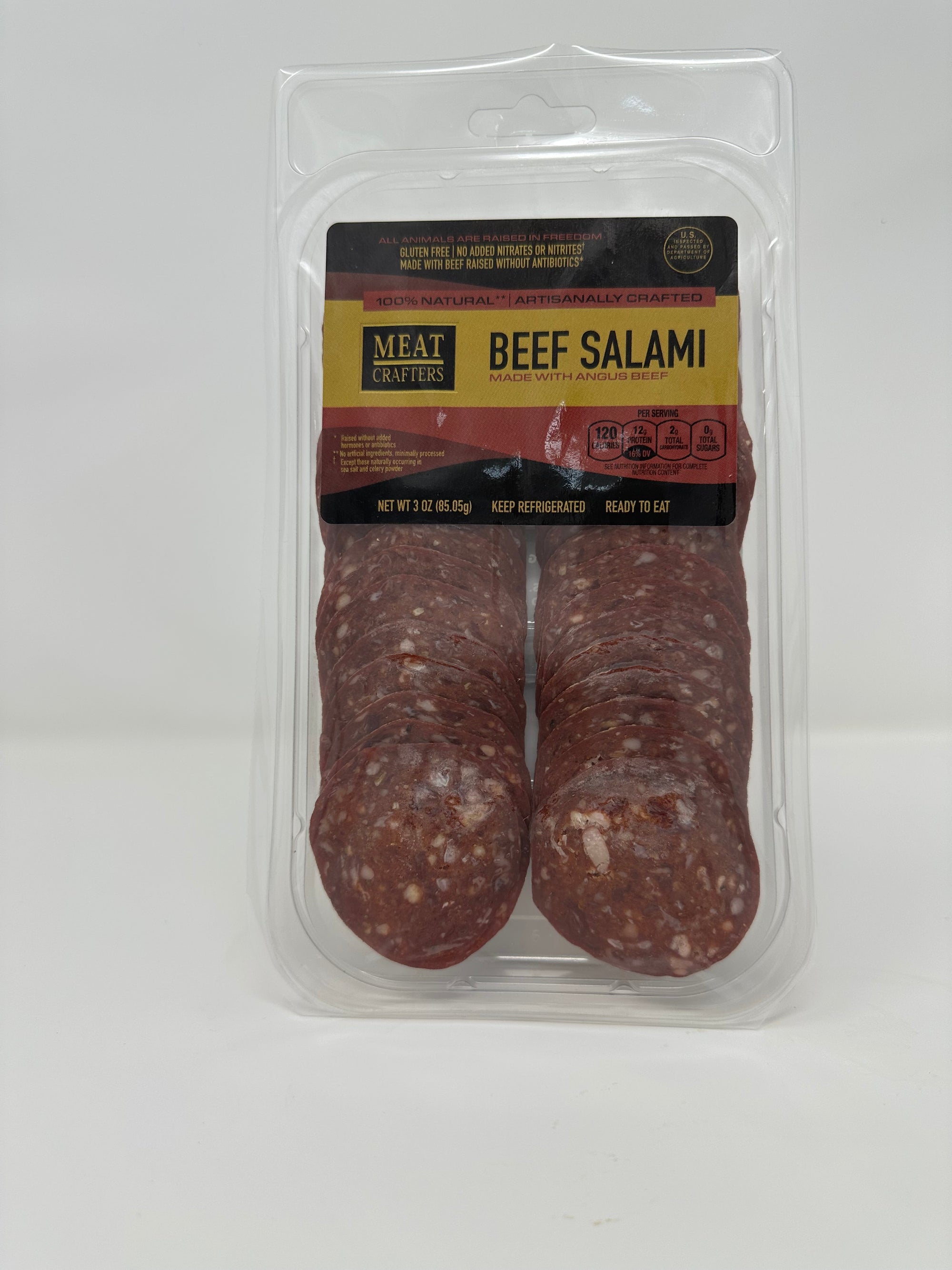 Sliced Beef Salami – MeatCrafters